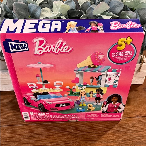 Barbie | Toys | Nwt Barbie Pink Convertible Ice Cream Stand Set | Poshmark